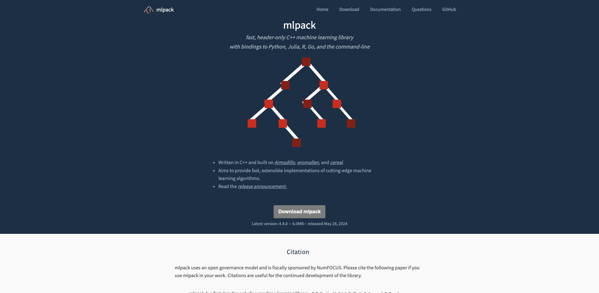mlpack学习资源汇总 - 快速、高效的C++机器学习库-CSDN博客