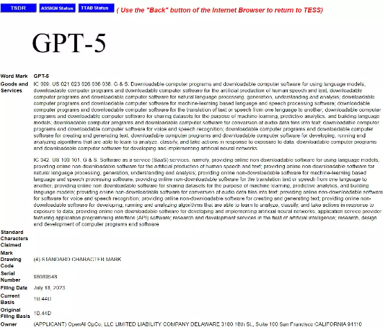 OpenAI 已为 GPT-5 申请商标，GPT-5 要来了？_gpt5最新消息-CSDN博客