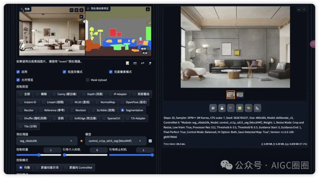 一篇搞定！Stable Diffusion中ControlNet的所有控制类型全掌握_sd控制类型-CSDN博客
