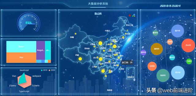 echarts map 点击地图区域变色_基于 Echarts+AMap 点击地图级联下钻-CSDN博客