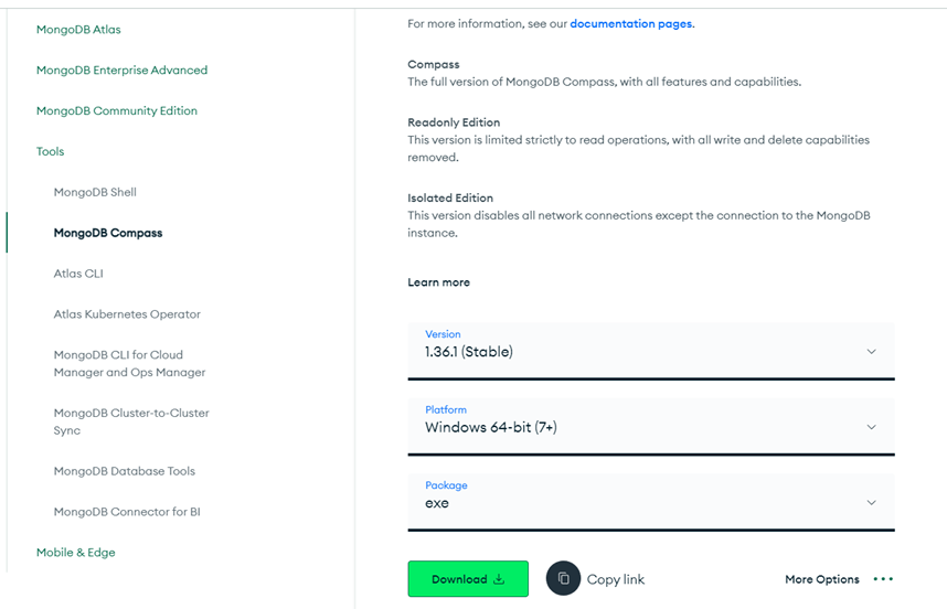 Windows下Mongodb4.4.zip版安装教程_mongodb 4.4.3-CSDN博客