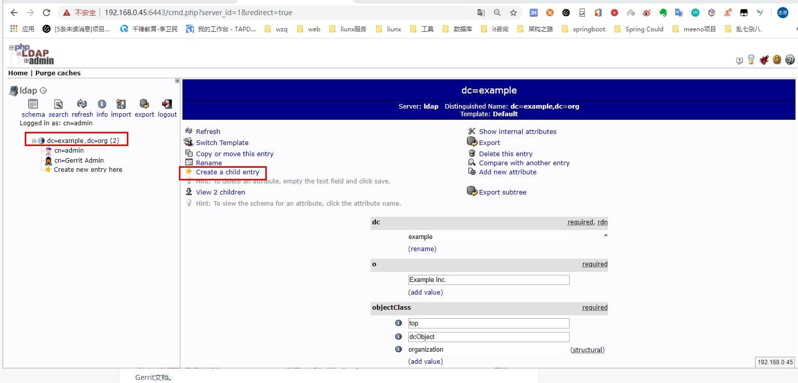 Gerrit+OpenLDAP+Docker配置_gerrit和ldap-CSDN博客