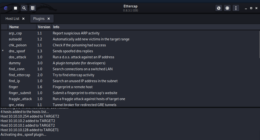 渗透测试学习笔记(一)：利用ettercap进行DNS劫持_etter.dns-CSDN博客
