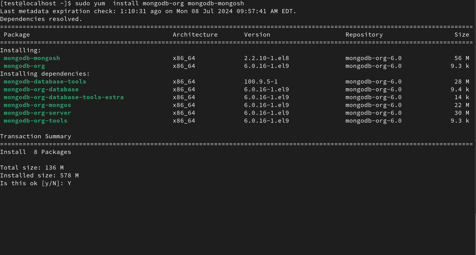 Rocky 9.4中安装mongodb数据库_rockylinux 安装 mongodb-CSDN博客
