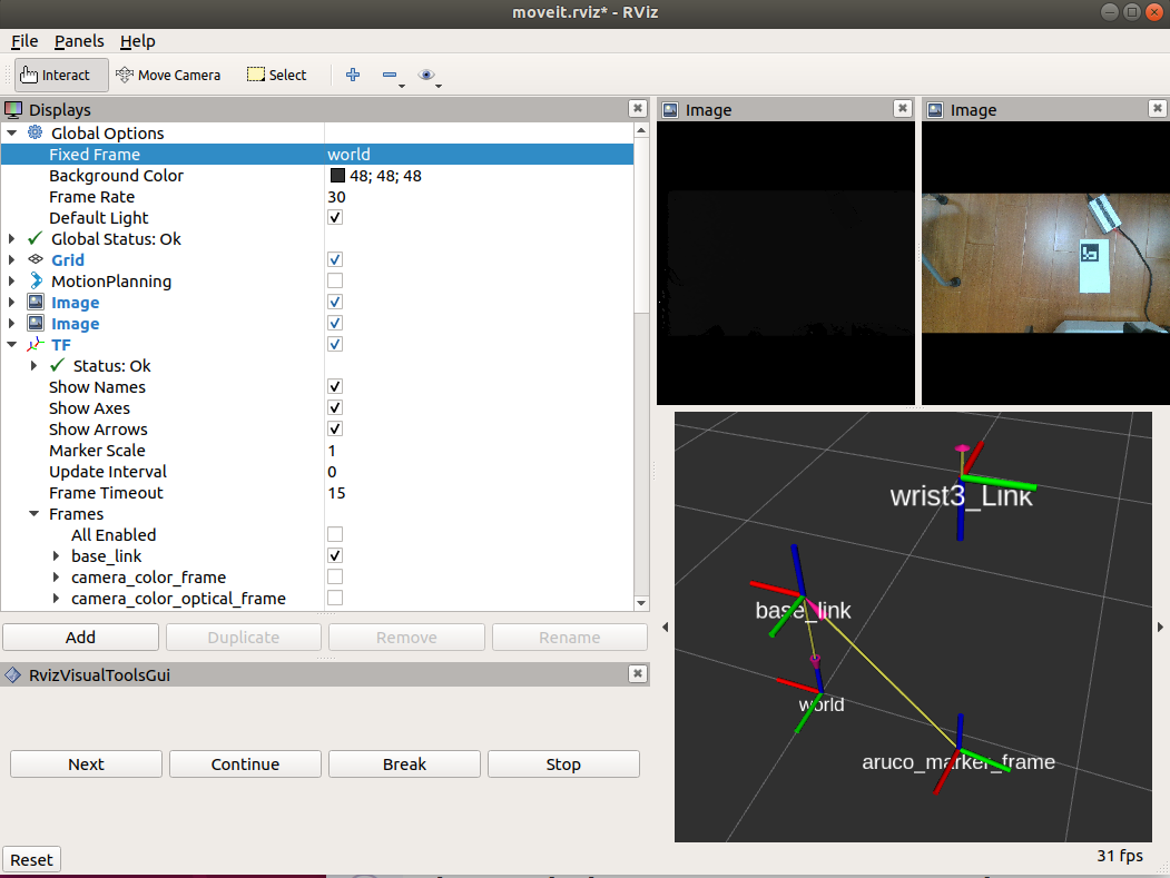 aubo_i5机械臂-手眼标定-eyes on hand、识别跟踪标定码_auboi5手眼标定-CSDN博客