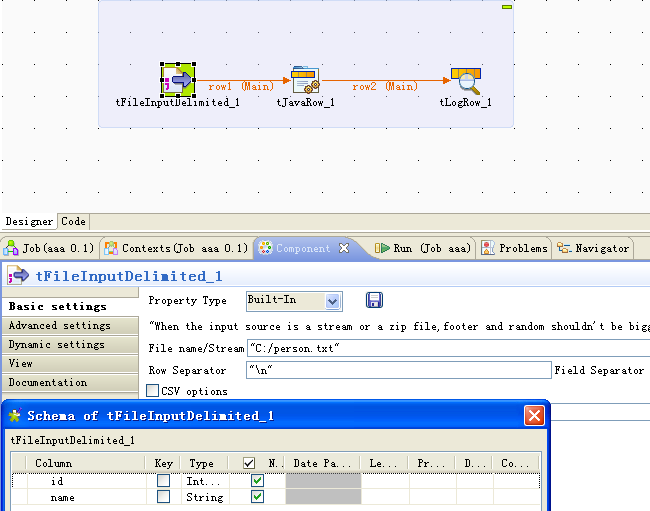 Talend中三个java组件tJava、tJavaRow 和 tJavaFlex 之间有什么区别？_talend tjava-CSDN博客