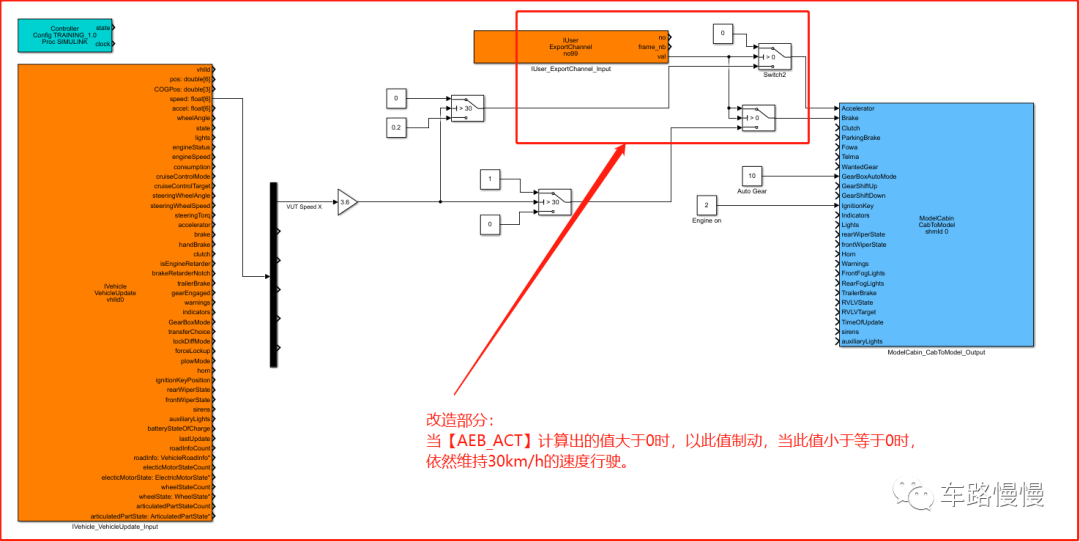 如何利用Simulink来设计一个AEB的算法，并通过SCANeR仿真来测试？_simulink ttc-CSDN博客
