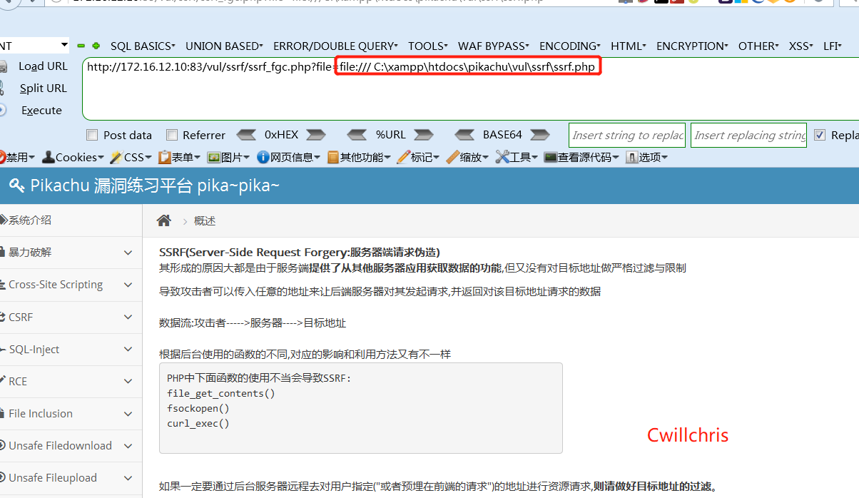 pikachu-SSRF_pikachu靶场ssrf怎么做dnslog.cn-CSDN博客
