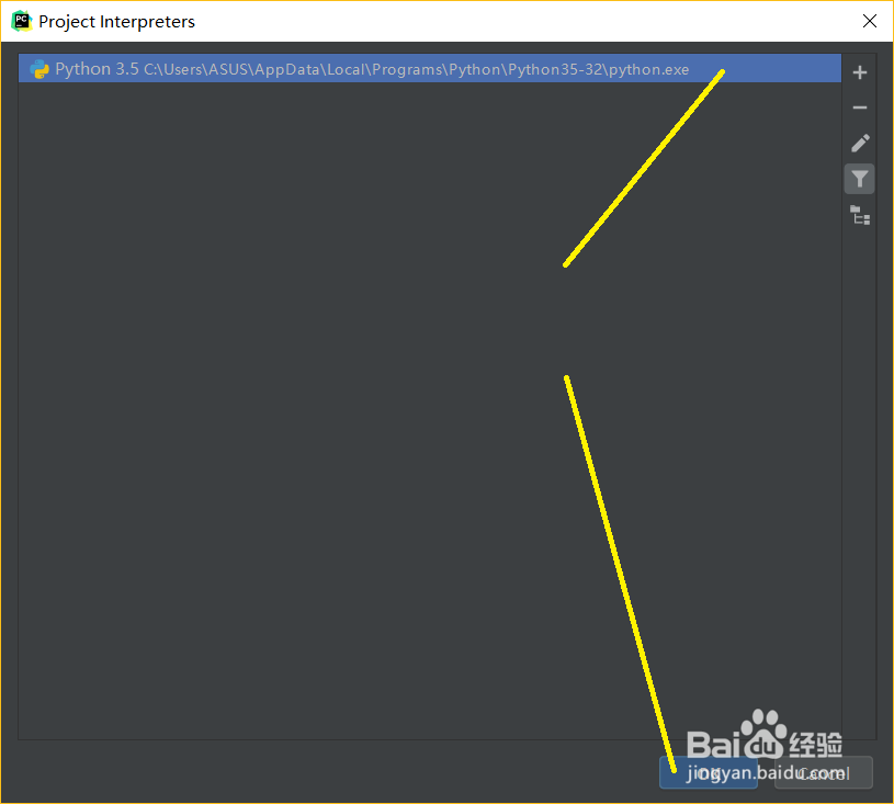  PyCharm No Python Interpreter add Python Interpreter CSDN 