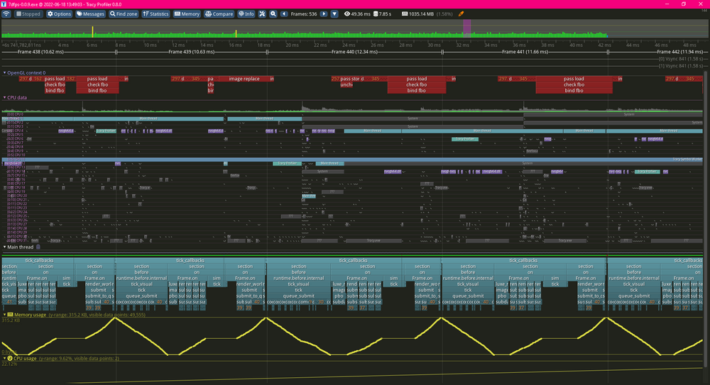 如何使用Tracy完成在线的性能分析_tracy 如何使用-CSDN博客