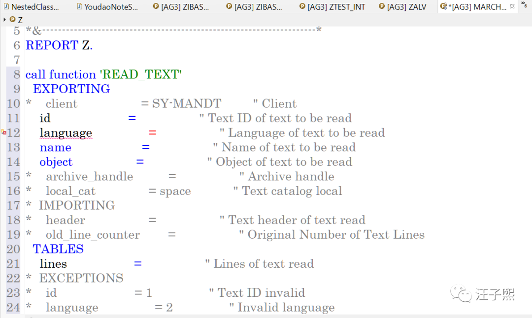 Abap Development Tool 代码模板和其他一些实用技巧汇总sap森林木的博客 Csdn博客abap 代码模板