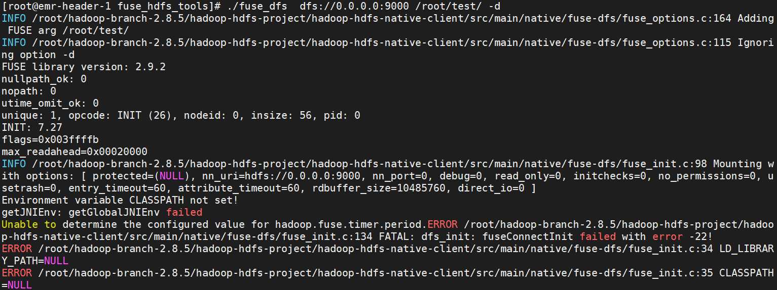 【Hadoop】Dfs-Fuse编译使用_hadoop-hdfs-fuse-CSDN博客