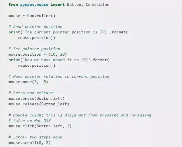 pynput 监听鼠标侧键_Python最为神奇的库，可控制你的鼠标键盘自动运行！-CSDN博客