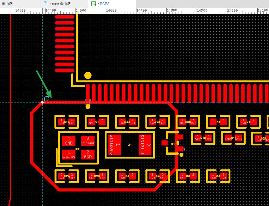 嘉立创EDA专业版PCB设计如何进行选择操作_eda右下角的框怎么删除-CSDN博客