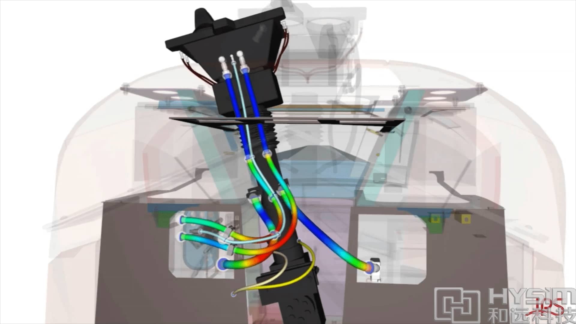 IPS Cable Simulation结合Techviz-柔性线缆仿真解决方案_ips cable simulation最新版本_HYSIM ...