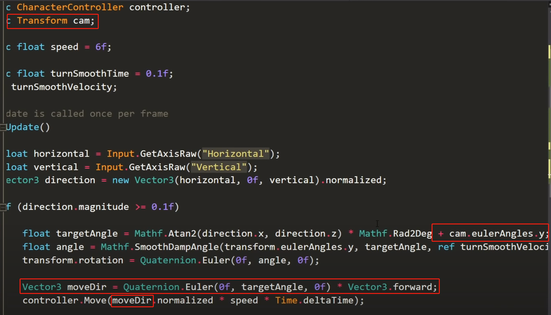 Unity 第三人称 移动 源码简介unity 第三人称移动 Csdn博客
