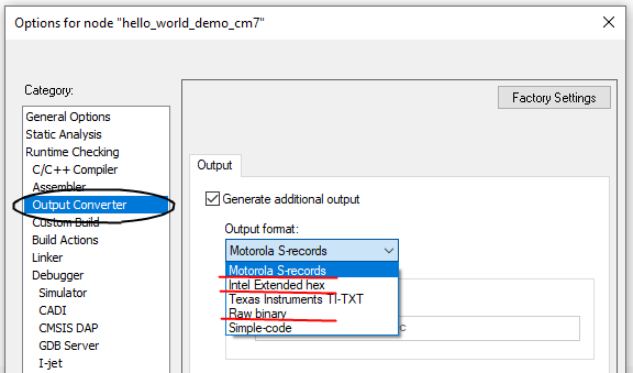 痞子衡嵌入式：MCUXpresso IDE下生成镜像文件的方法及其与IAR,MDK差异-CSDN博客