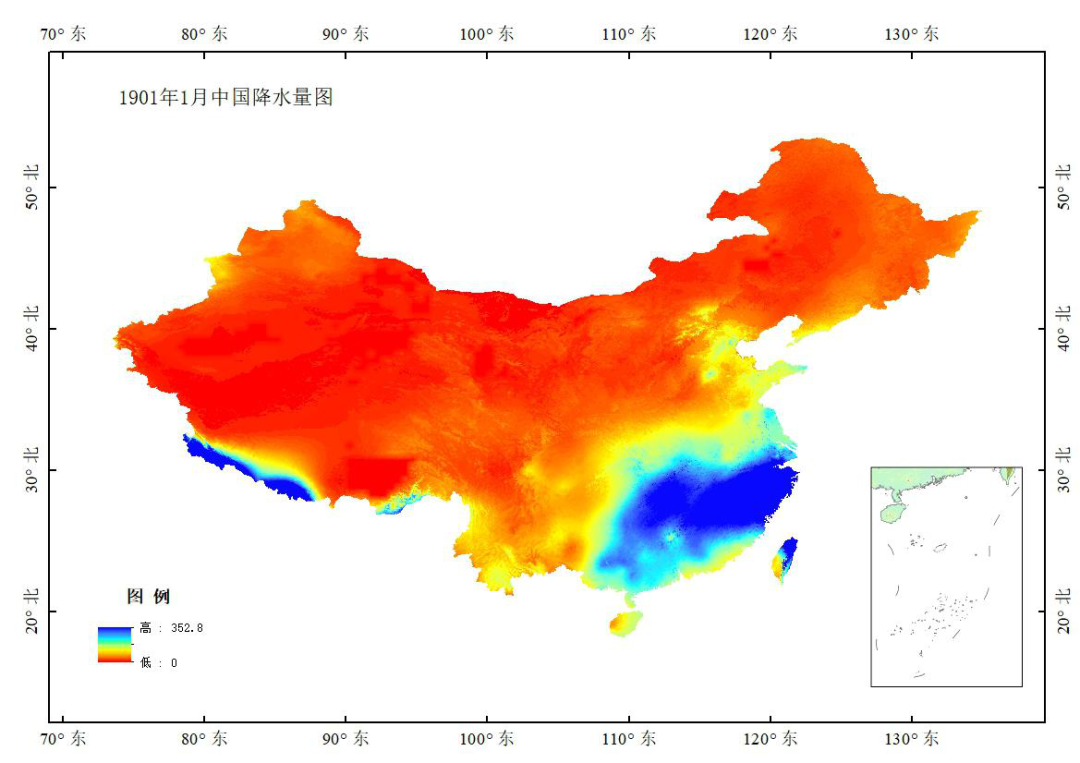 数据分享｜1960 2020年中国1公里分辨率月降水栅格数据集gis数据未分类（气象等等） Csdn专栏 