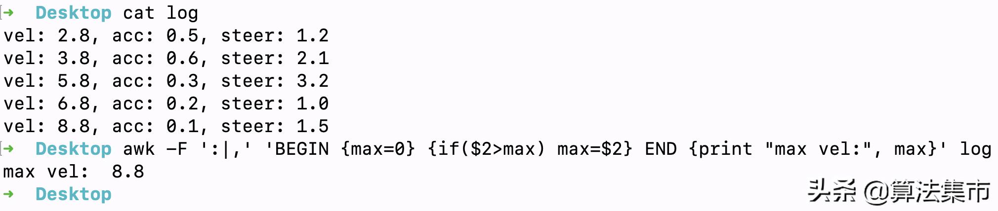 awk -f 分隔符 命令_awk 命令快速入门-CSDN博客