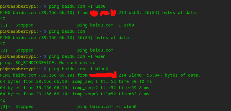 树莓派wlan0和USB4G网卡IP相同问题_wlan0和4g-CSDN博客