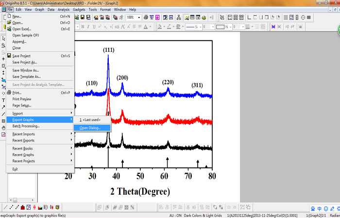 pythonplot绘图xrd_学术干货 | 手把手教你如何快速绘制XRD标准图-CSDN博客