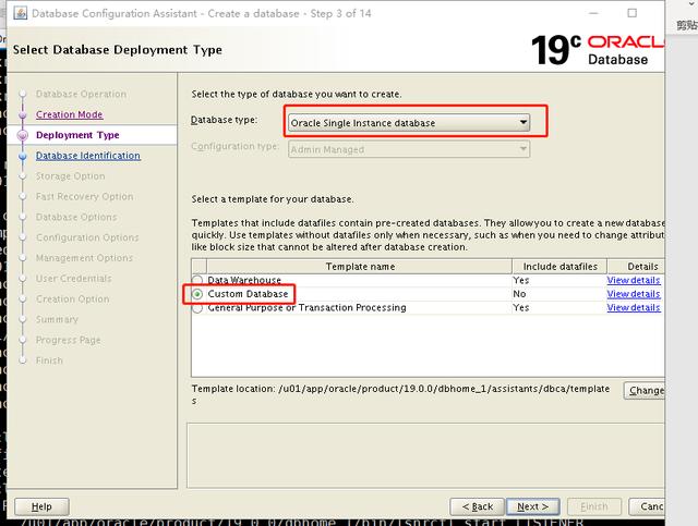 linux 重启oracle实例_啃食Oracle：19C创建监听、数据库、配置EM Express_weixin_39943101的博客-CSDN博客