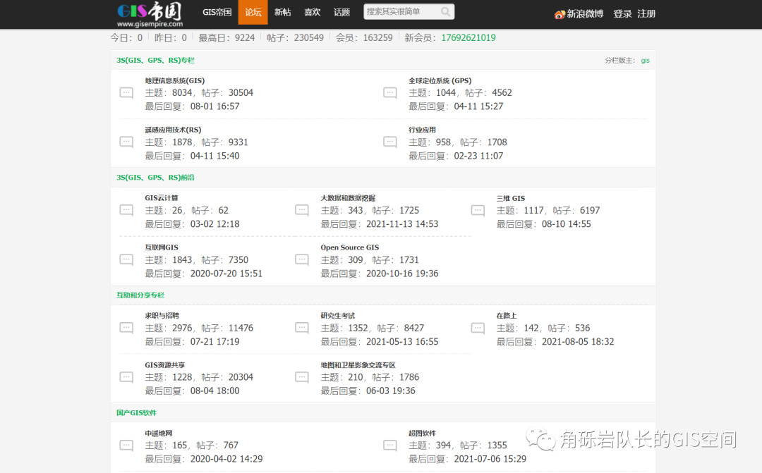 【分享】GIS领域论坛社区_gis论坛-CSDN博客