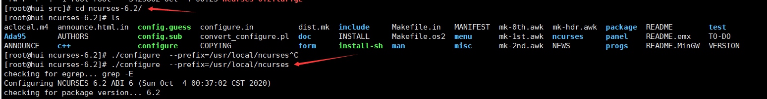 linux下安装ncurses6.2-CSDN博客