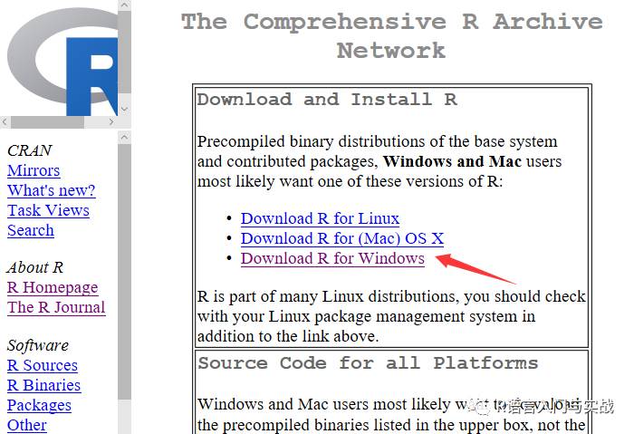 R语言运行环境安装配置-CSDN博客
