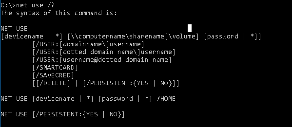 如何在Windows命令行中使用Net Use命令？-CSDN博客