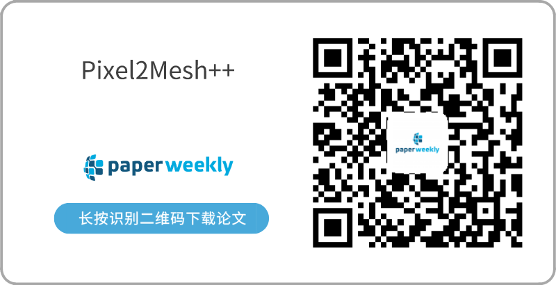 ICCV 2019 | 从多视角RGB图像生成三维网格模型Pixel2Mesh++-CSDN博客