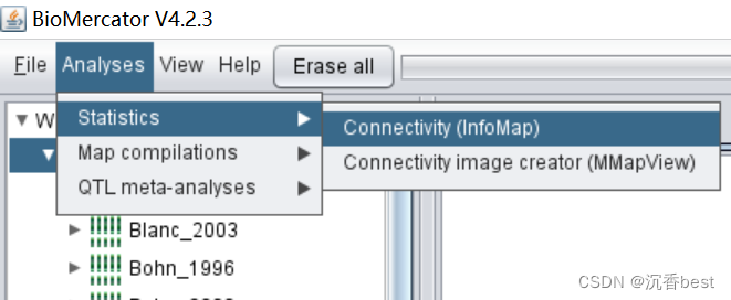 使用BioMercator v.4.2软件进行Meta-QTL分析_biomercator软件怎么用_沉香GG的博客-CSDN博客