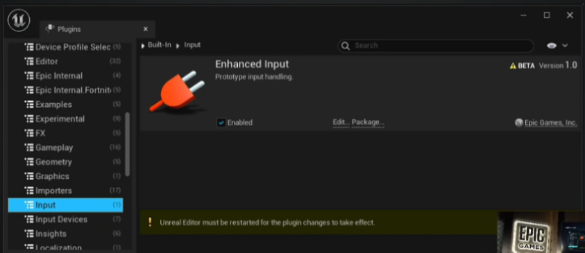 Unreal Engine 增强输入框架 EnhancedInput_网页 摇杆 远程ue4-CSDN博客