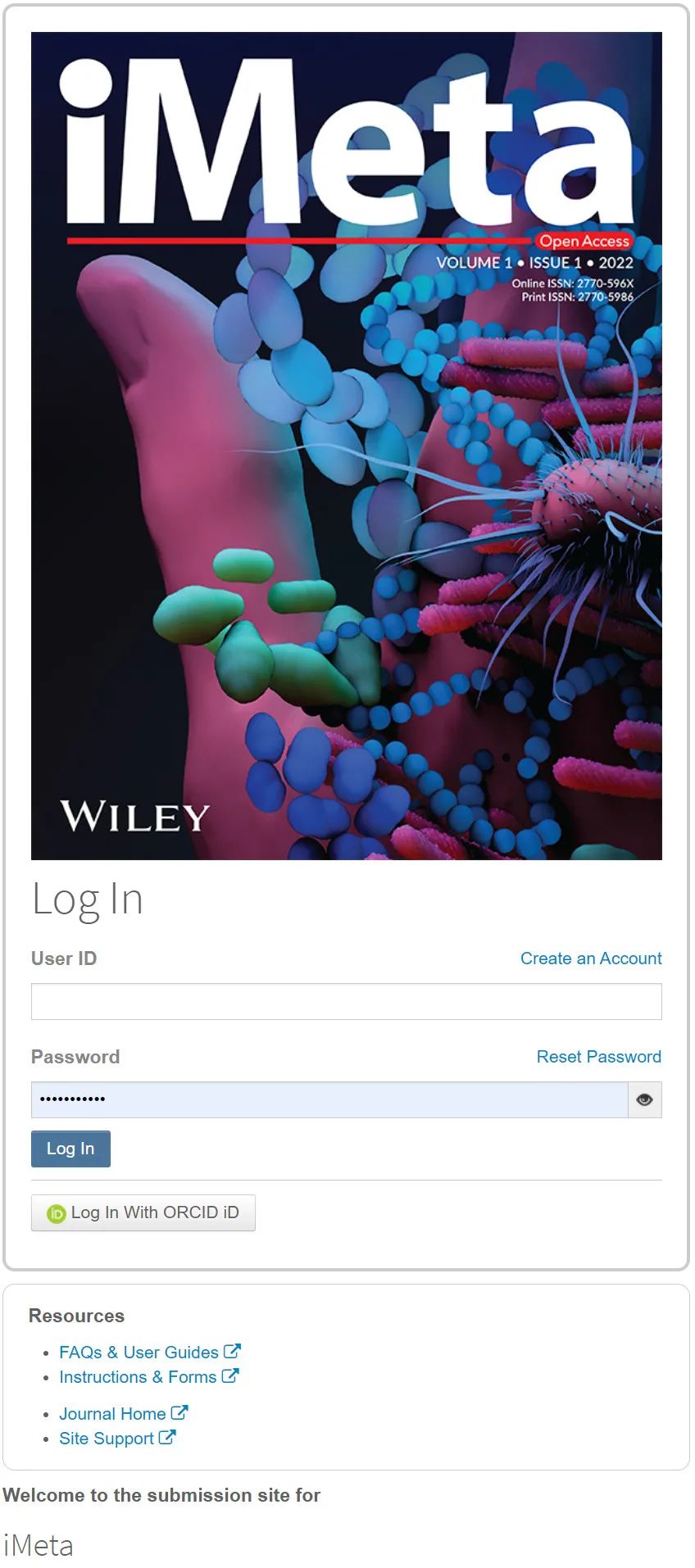 iMeta期刊投审稿系统ScholarOne正式上线-CSDN博客