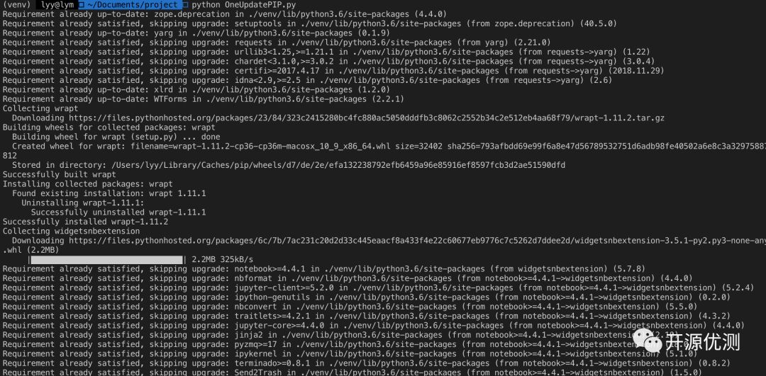 一键升级python所有包 Csdn博客 