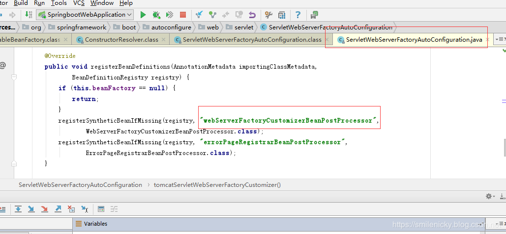SpringBoot源码学习系列之嵌入式Servlet容器，springboot插件原理_tomcatservletwebserverfactory 插件-CSDN博客