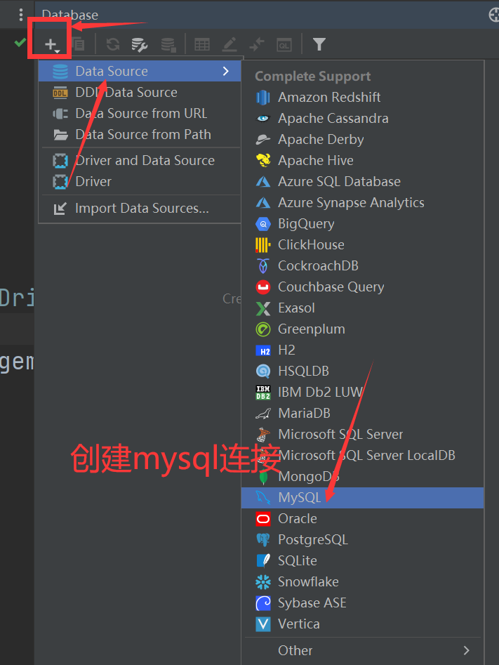 SpringBoot+mysql+idea中database使用方法详细讲解_idea springboot 配置database-CSDN博客