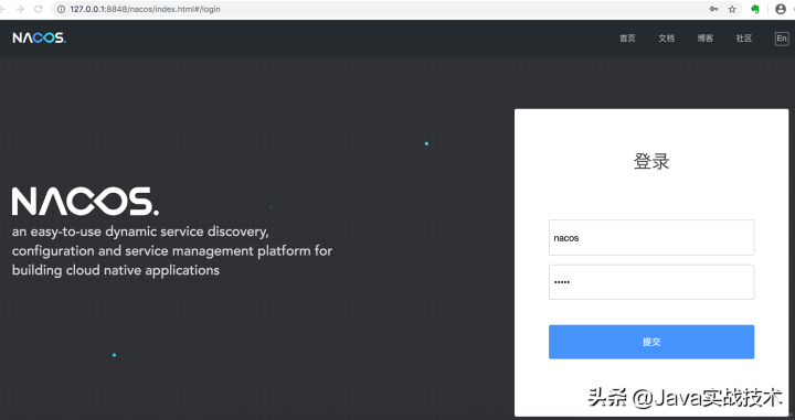 阿里开源组件Nacos实战操作之安装部署完整版_阿里云镜像部署nacos 参数命令-CSDN博客