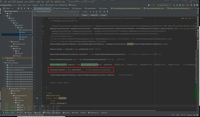实战分享！spring内存马（Controller）构造_spring 内存马-CSDN博客