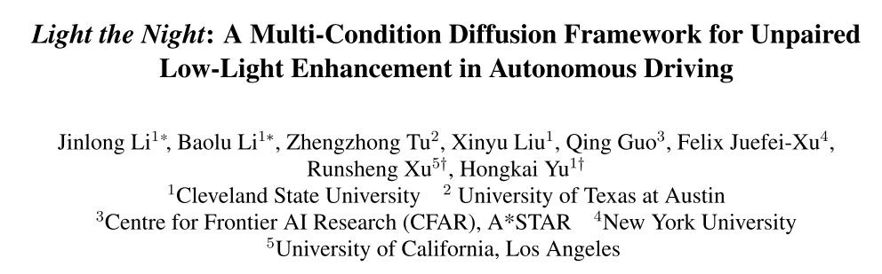 CVPR'24 | LightDiff：低光照场景下的扩散模型，直接照亮夜晚！-CSDN博客