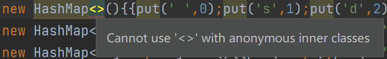 Cannot use ‘＜＞‘ with anonymous inner classes_cannot use ' ' with anonymous inner classes-CSDN博客