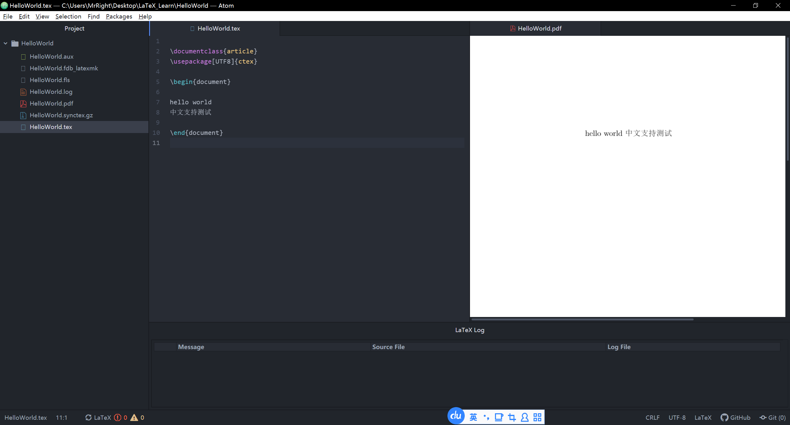 Atom编写LaTeX_atom latex-CSDN博客