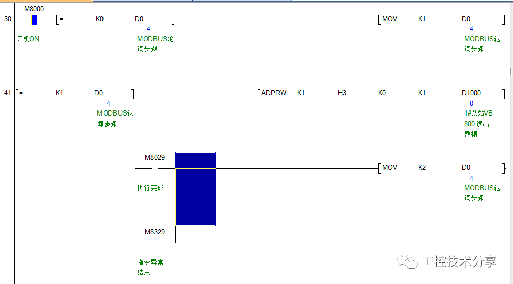 adprw指令通讯案例_200smart 与三菱FX3U Modbus RTU 通讯_weixin_39918682的博客-CSDN博客