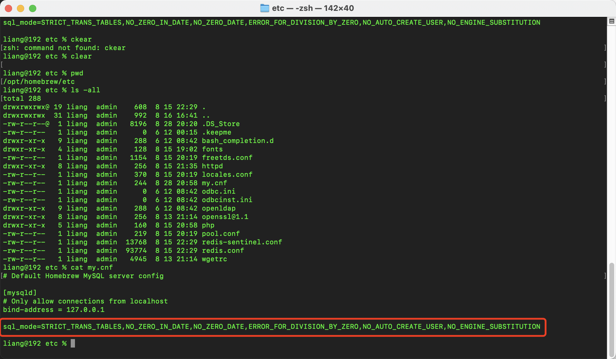 MySQL5.7 中使用 group by 报错 this is incompatible with sql_mode=only_full_group_by_which is not ...