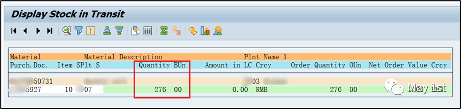 STO转储时的在途库存存放在哪个表里？MARD-UMLME(Stock in transfer)？_sap mb5t 在途库存后台存放在哪个表-CSDN博客