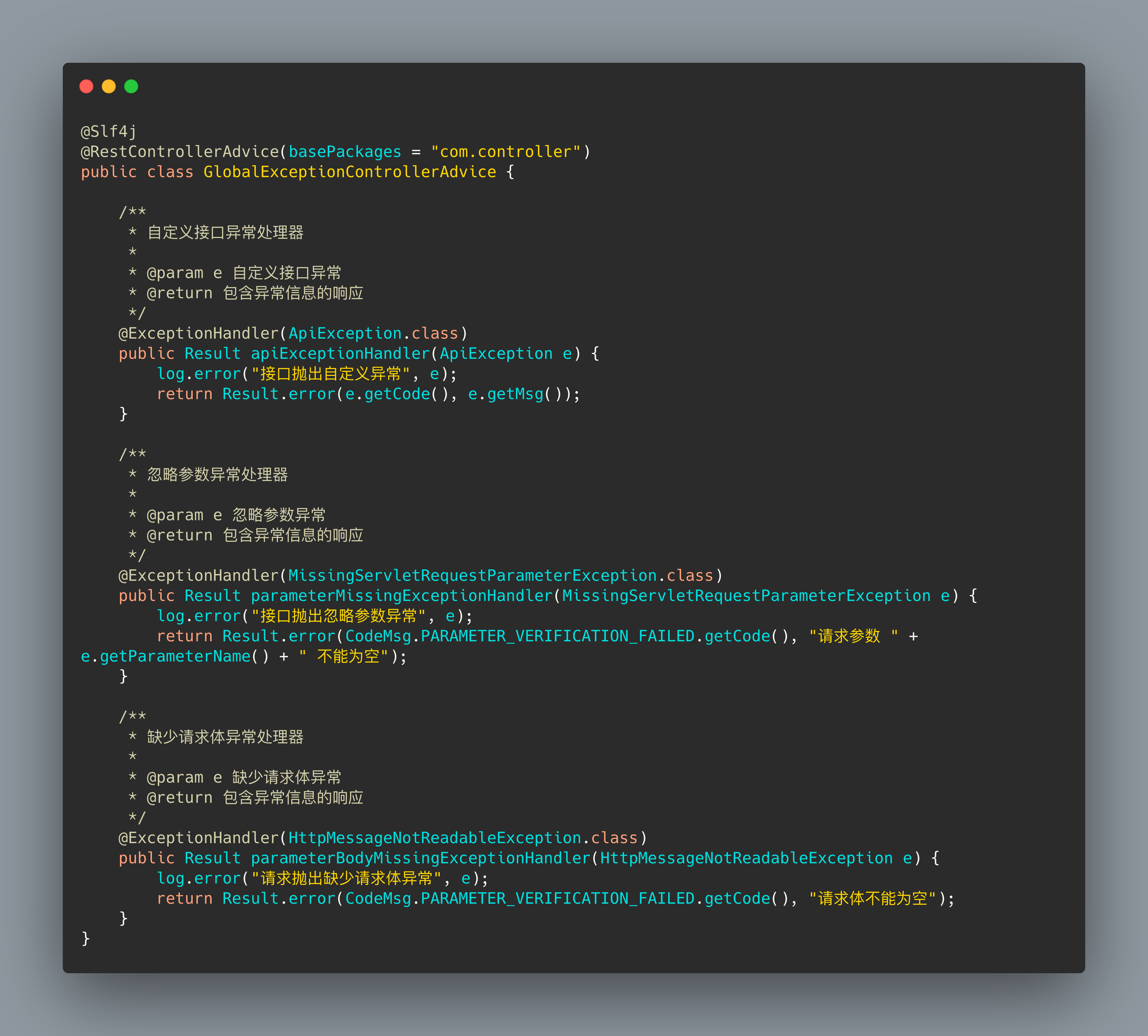 Sprinboot 全局异常处理自定义注解参数校验springboot 自定义参数校验 抛异常 Csdn博客