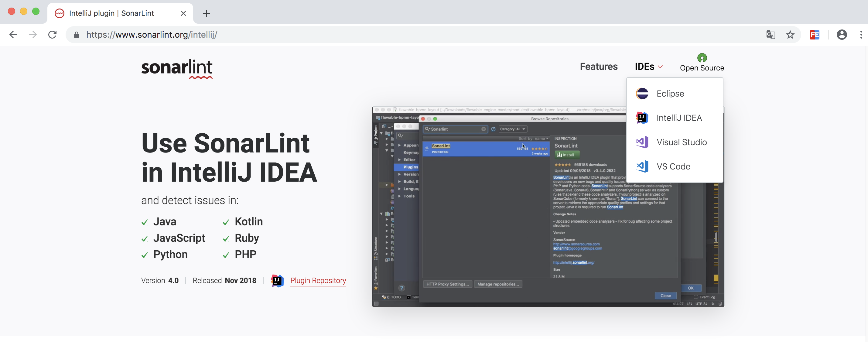 IDEA 代码规范与质量检测插件SonarLint_sonarlint插件的作用-CSDN博客