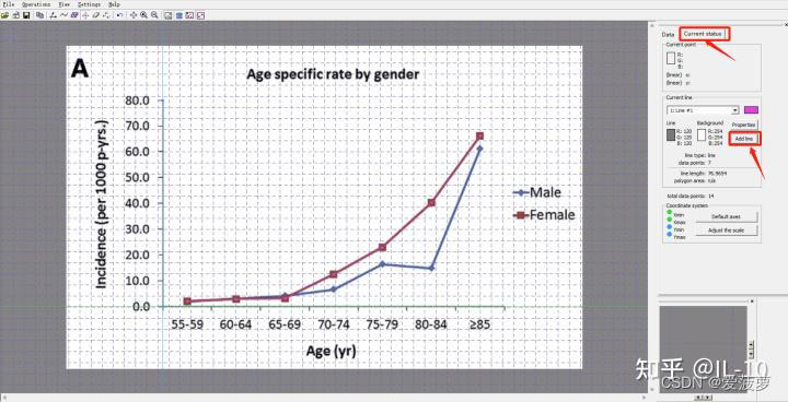 利用GetData Graph Digitizer抓取图片数据-CSDN博客