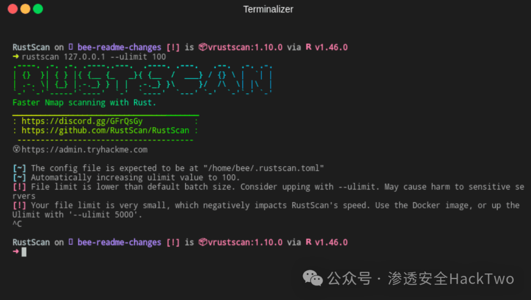 RustScan 一款3秒内可扫描65k个端口的探测工具|漏洞挖掘-CSDN博客
